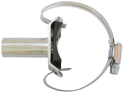 3" X 3/4" straight clamp on inlet kit