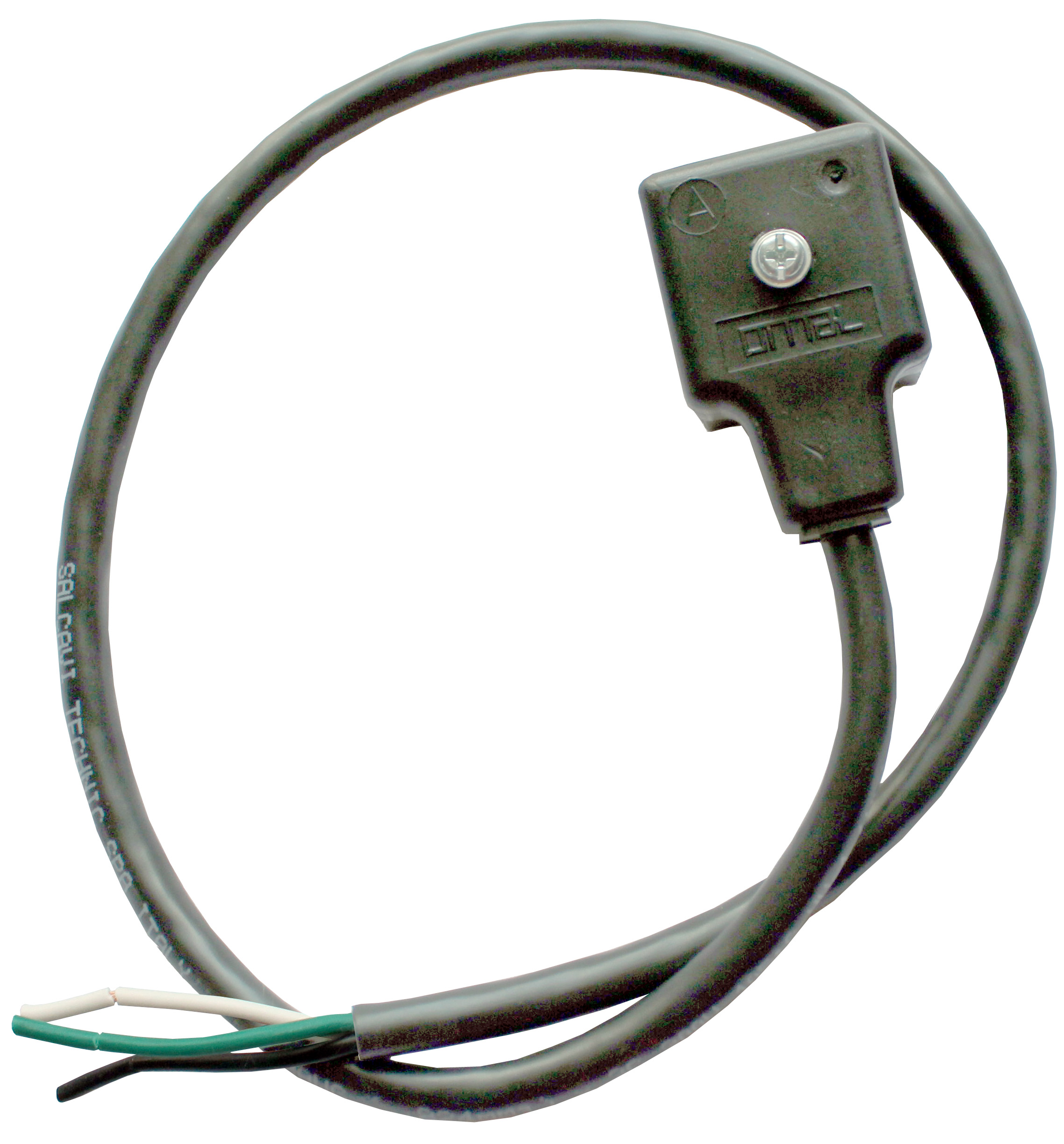 Coil and wire connector for 1" solenoid valve